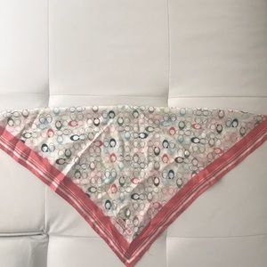 Coach | Accessories | Coach Silk Scarf | Poshmark